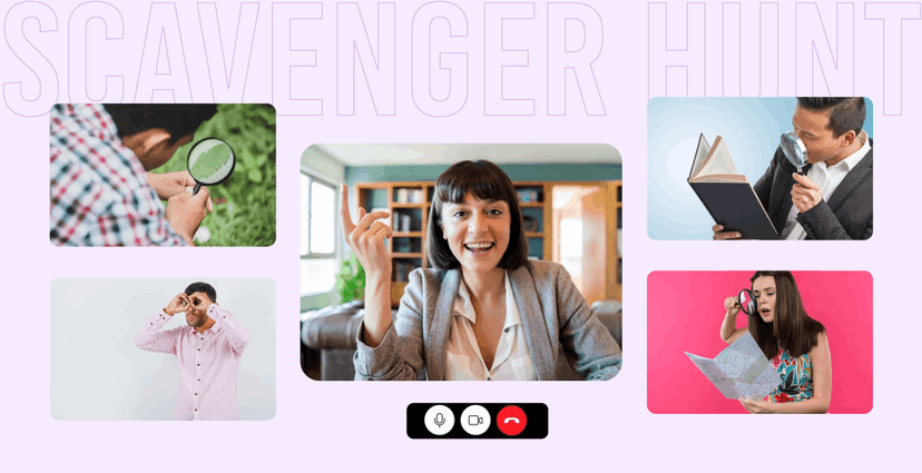 Hosted Virtual Scavenger Hunt for Remote Teams