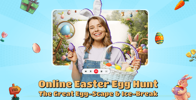 Virtual Easter Activities for Team Fun - Hooray Teams