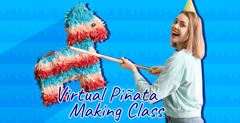 Hosted Piñata Making Class for Remote Teams