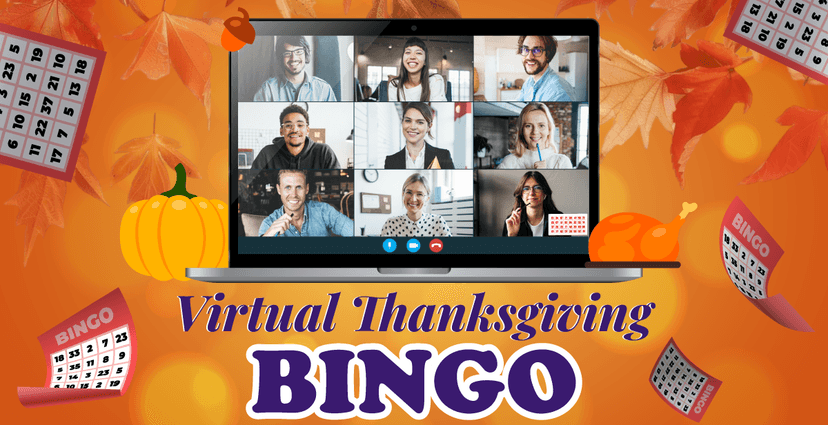 Virtual Thanksgiving Bingo for Teams