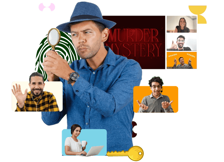 Virtual Murder Mystery for Team Building - Hooray Teams