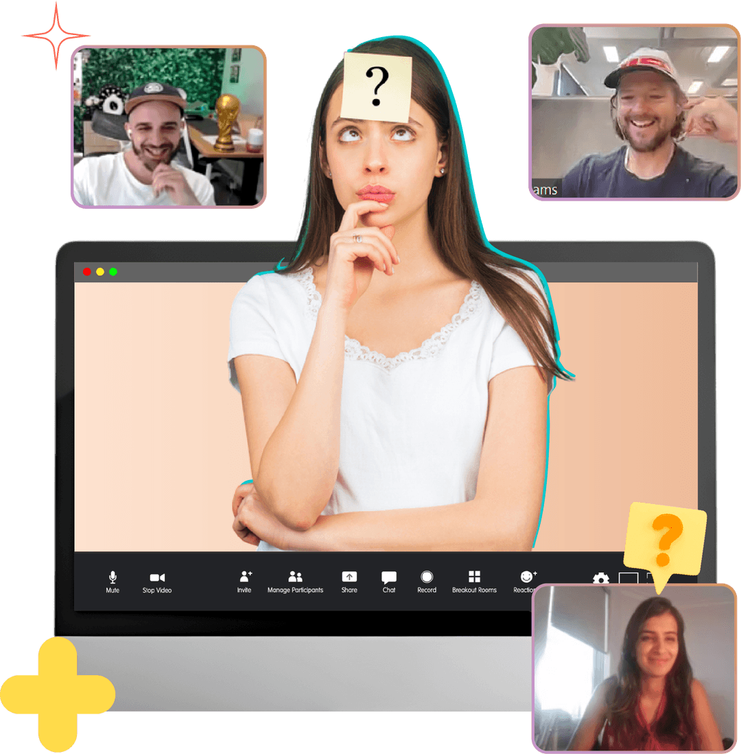 Virtual Taboo Game for Team Building - Hooray Teams