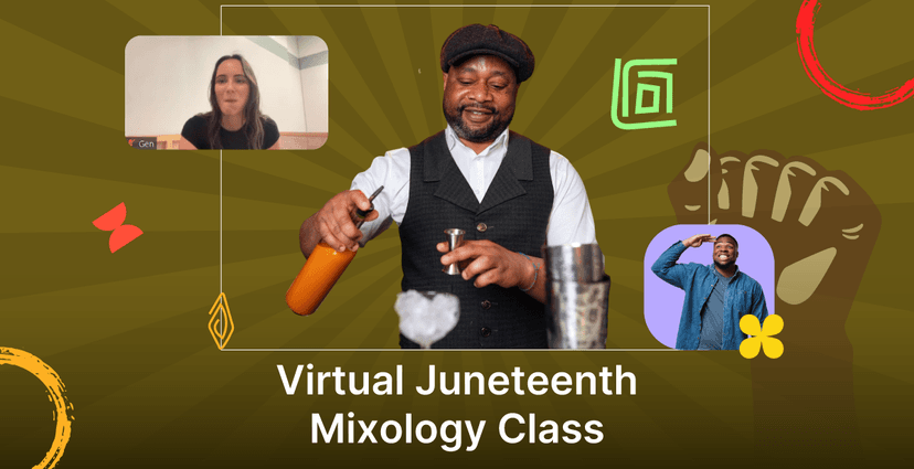 Virtual Juneteenth Mixology Class - Hooray Teams