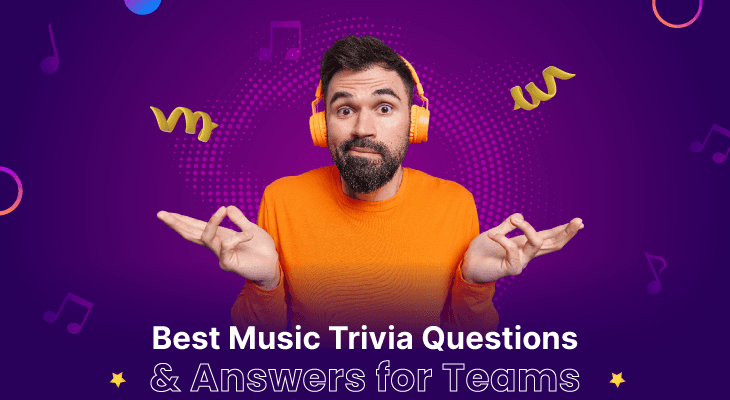 250+ Latest Music Trivia Questions for Work Teams