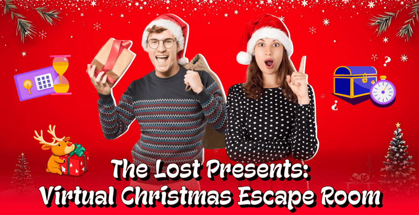 The Lost Presents: Virtual Christmas Escape Room for Teams