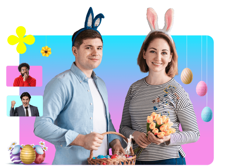 Virtual Easter Activities for Team Fun - Hooray Teams