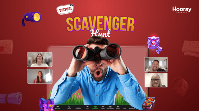 Hosted Virtual Scavenger Hunt for Team Fun